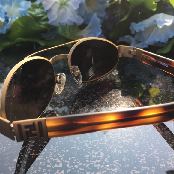 Fendi | Accessories | Fendi Sunglasses Gold Frames | Poshmark